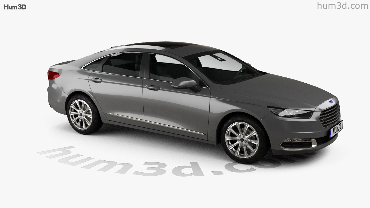 360 view of Ford Taurus CN-spec 2018 3D model - 3DModels store