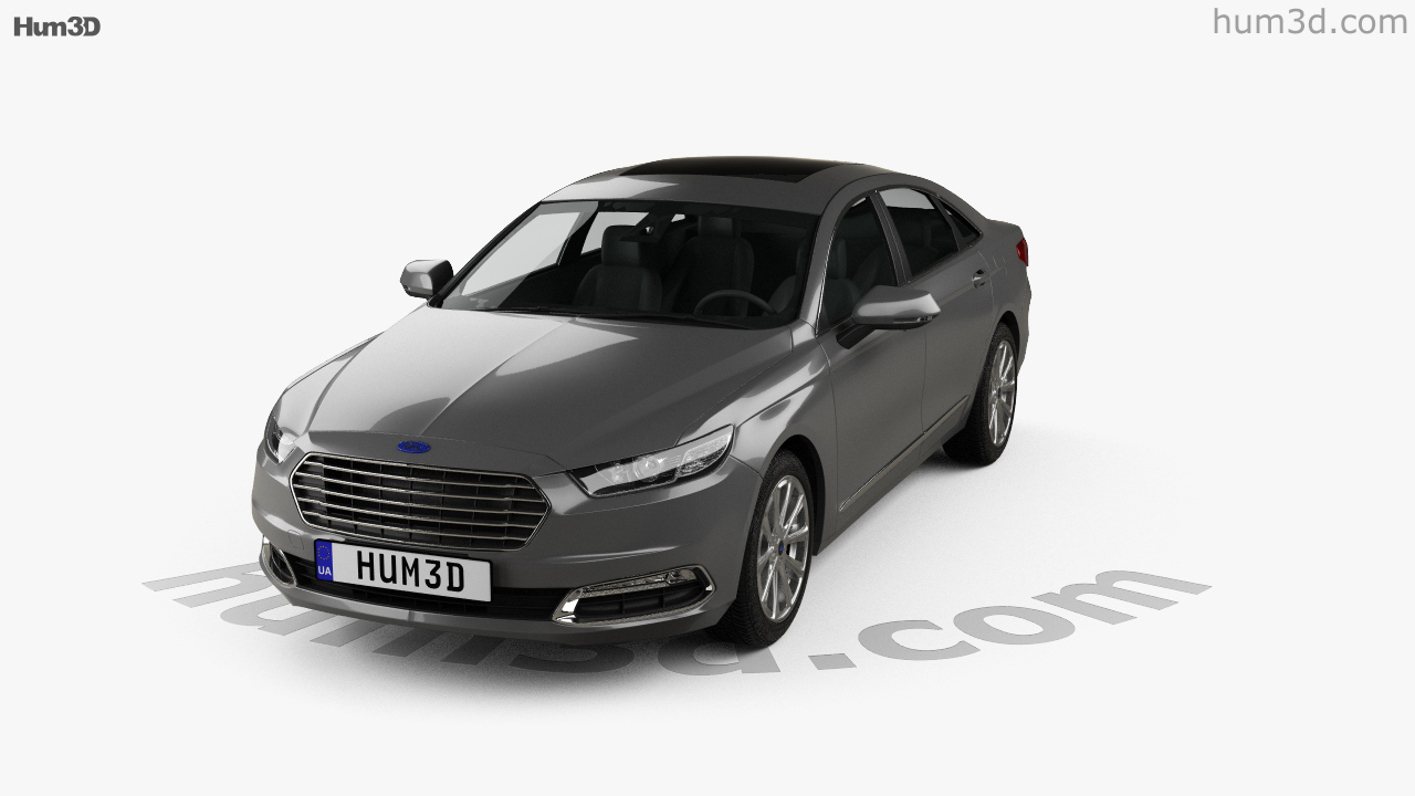360 view of Ford Taurus CN-spec 2018 3D model - 3DModels store