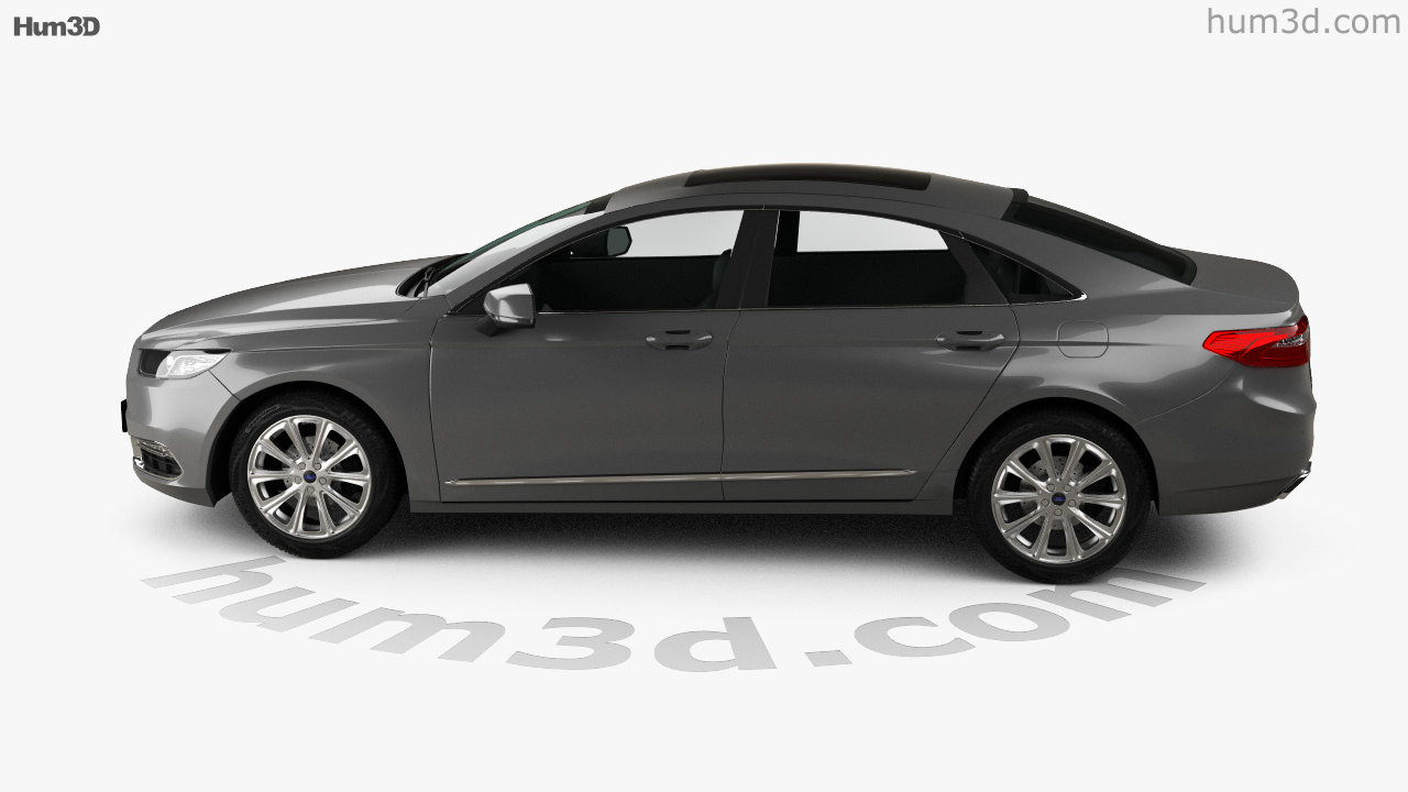 360 view of Ford Taurus CN-spec 2018 3D model - 3DModels store