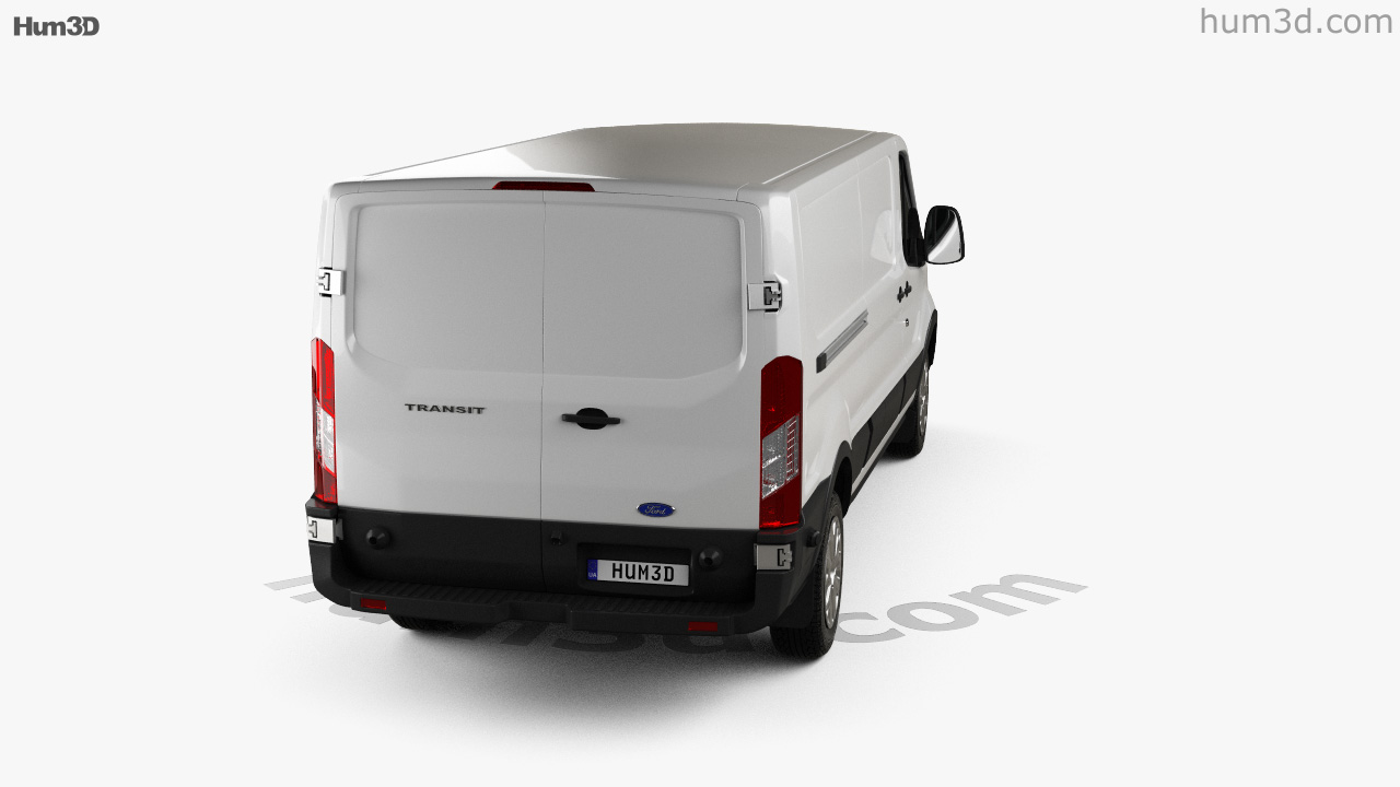 360 view of Ford Transit Panel Van L2H1 US-spec 2017 3D model ...