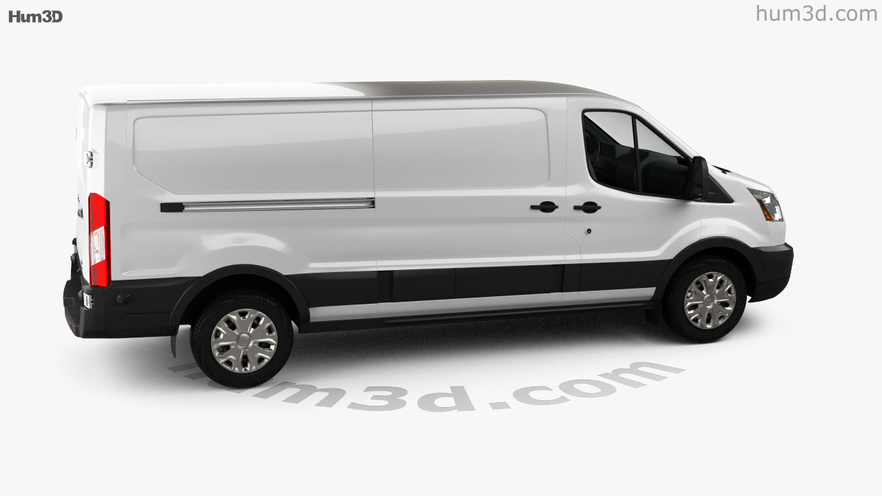 360 view of Ford Transit Panel Van L2H1 US-spec 2017 3D model ...