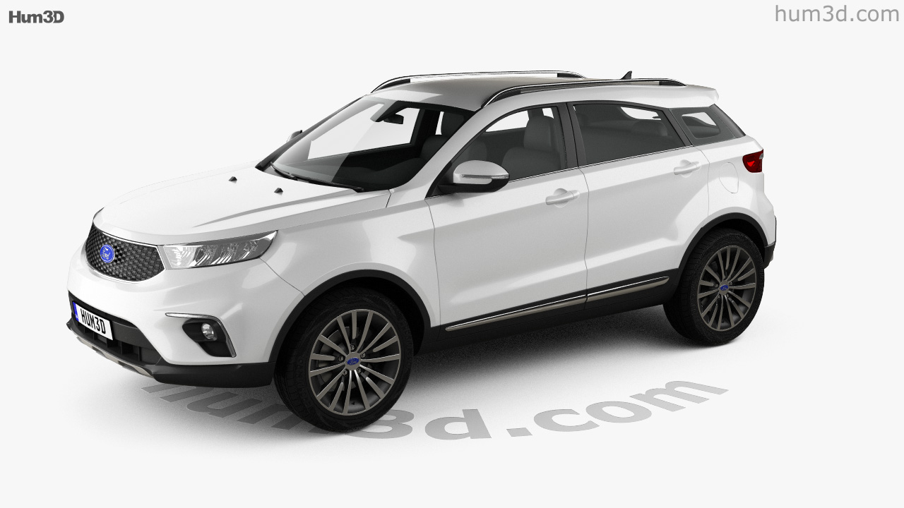 360 view of Ford Territory CN-spec 2021 3D model - 3DModels store