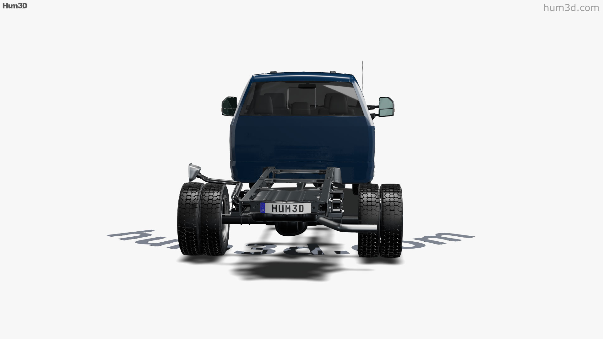 360 view of Ford F-550 Super Duty Super Cab Chassis Lariat 2022 3D ...
