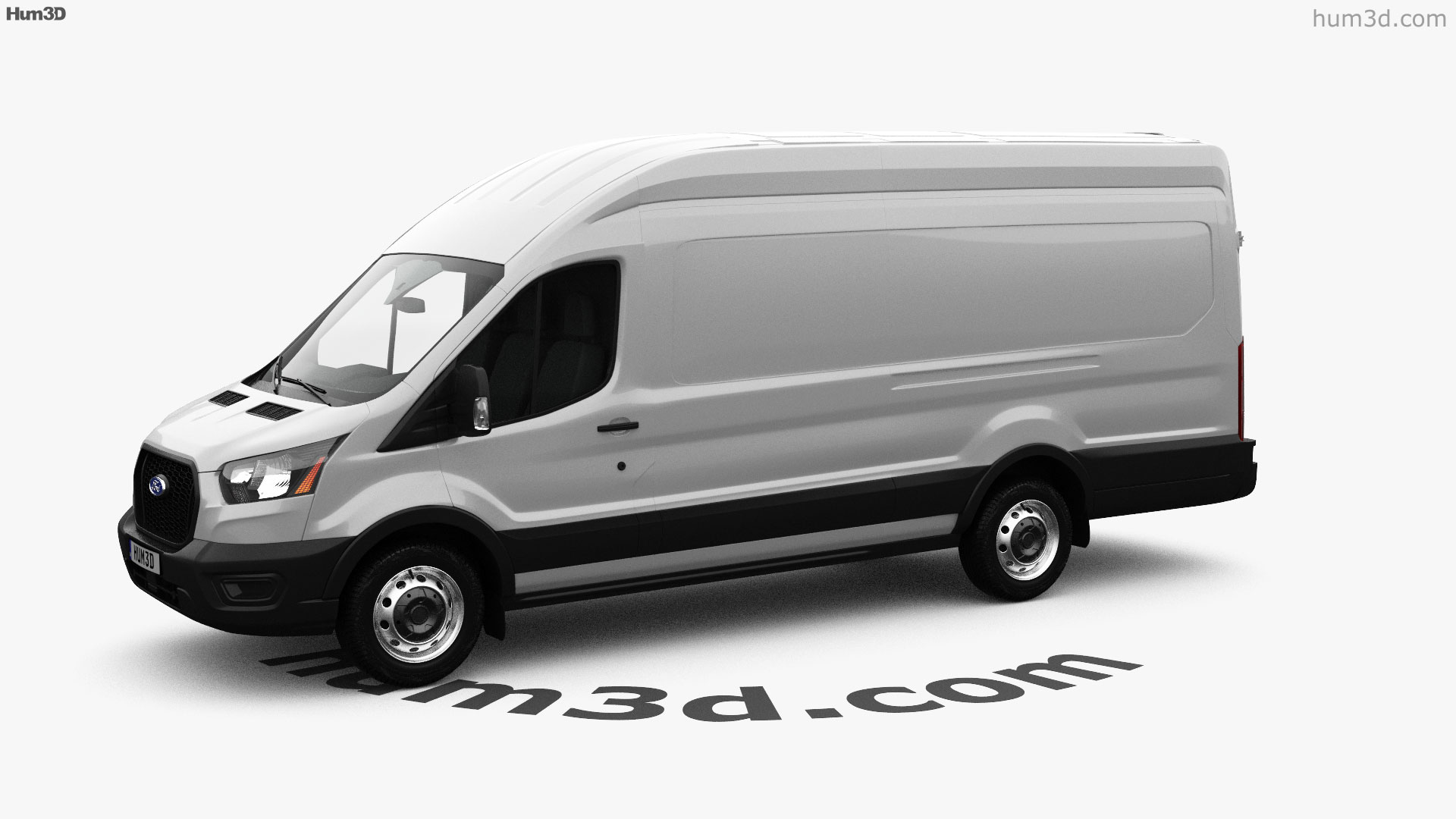 360 view of Ford Transit Cargo Van L4H3 US-spec 2024 3D model ...