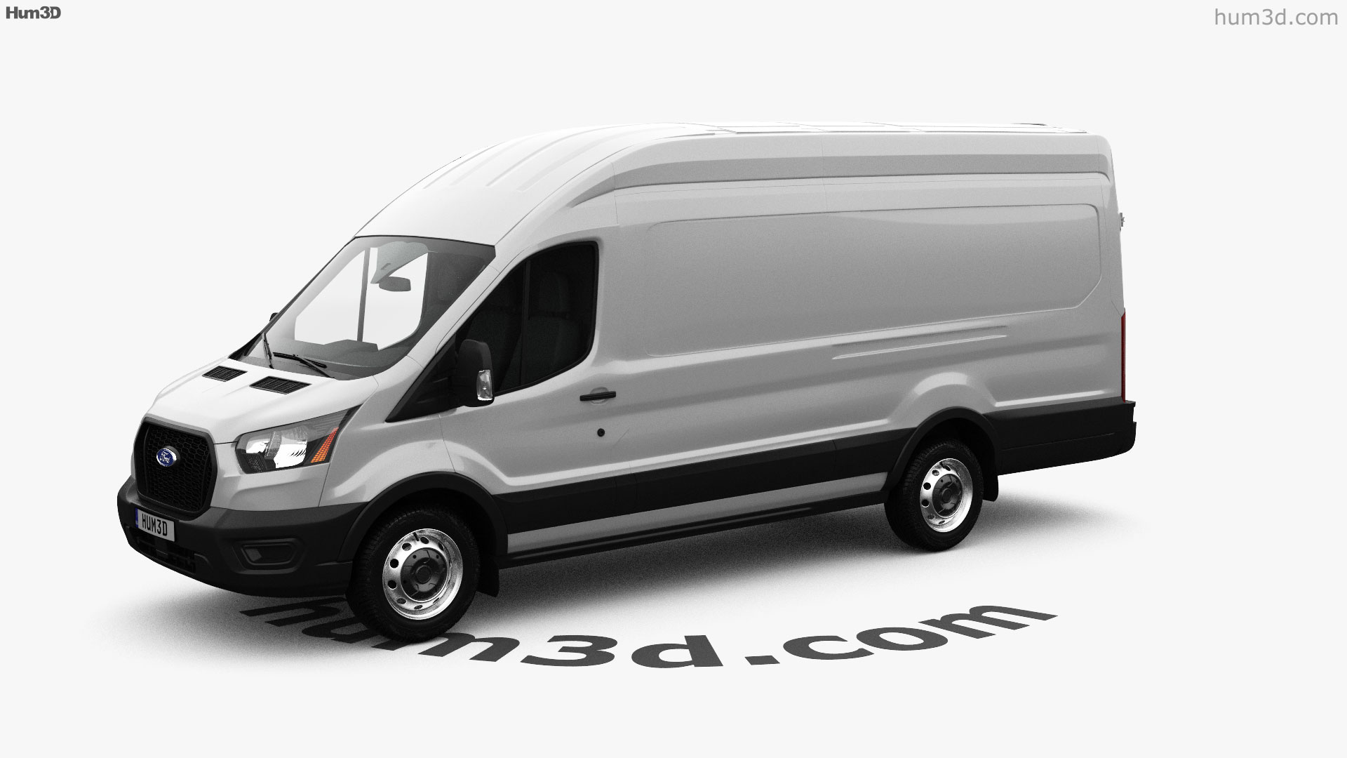360 view of Ford Transit Cargo Van L4H3 US-spec 2024 3D model ...