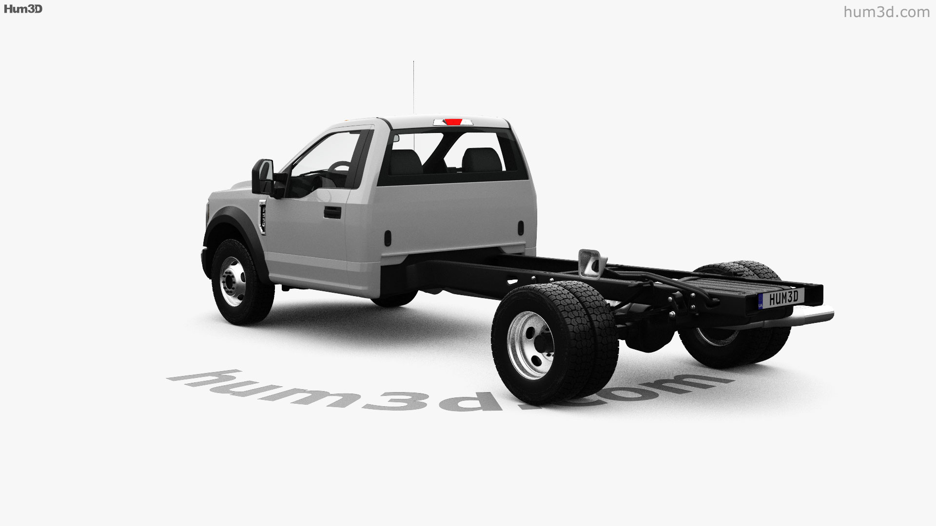 360 view of Ford F-550 Super Duty Regular Cab Chassis 169" WB 2022 3D ...