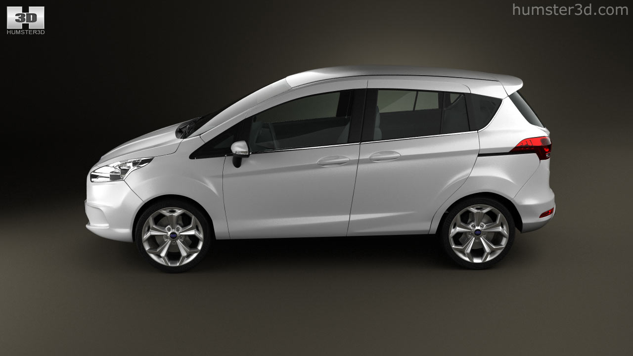 360 view of Ford B-MAX 2016 3D model - 3DModels store