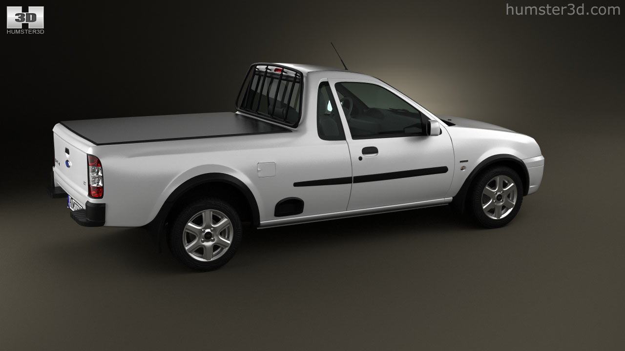 360 view of Ford Bantam 2014 3D model - 3DModels store