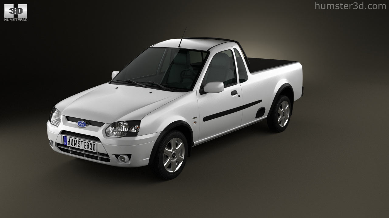 360 view of Ford Bantam 2014 3D model - 3DModels store