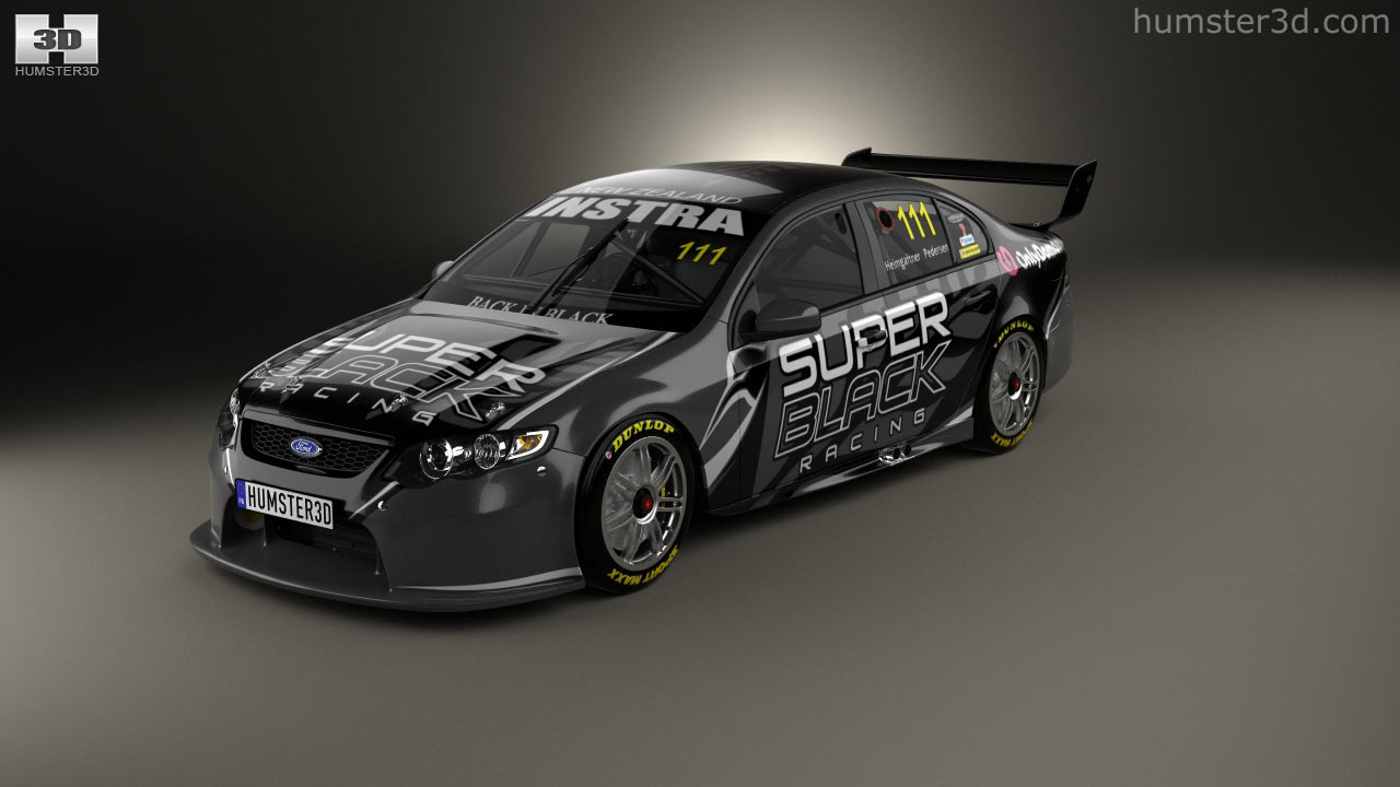 360 view of Ford Falcon (FG) V8 Supercars 2017 3D model - 3DModels store