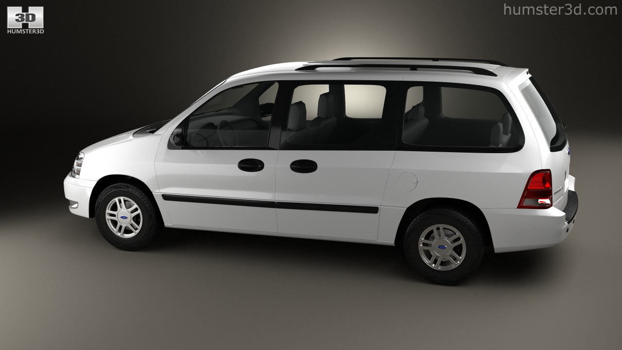 360 view of Ford Freestar 2006 3D model - 3DModels store