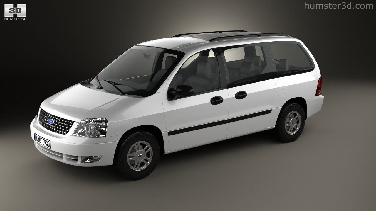 360 view of Ford Freestar 2006 3D model - 3DModels store