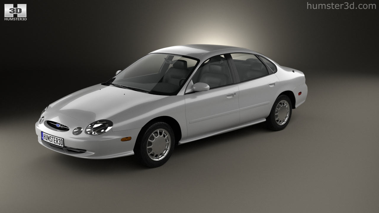 360 view of Ford Taurus 1999 3D model - 3DModels store