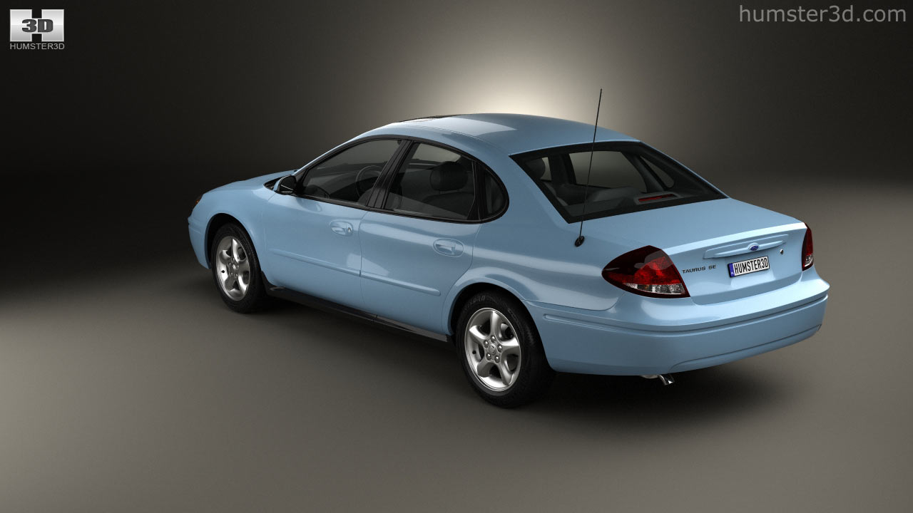 360 view of Ford Taurus 2007 3D model - 3DModels store
