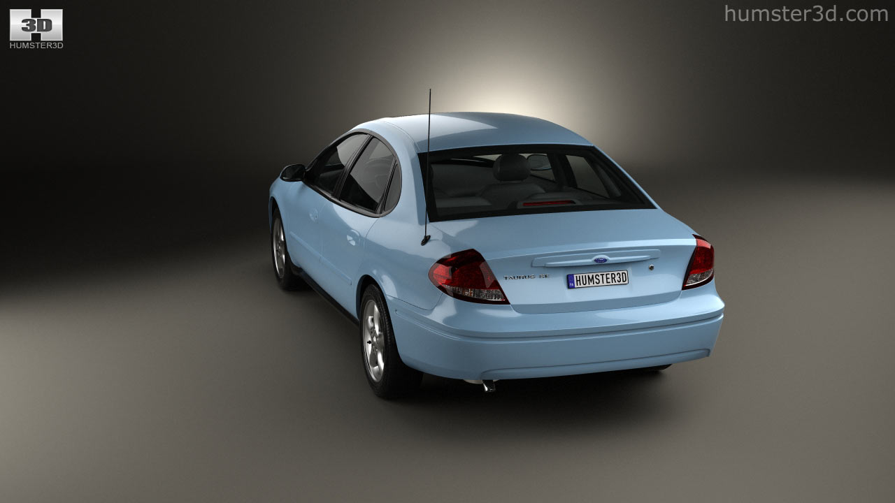 360 view of Ford Taurus 2007 3D model - 3DModels store