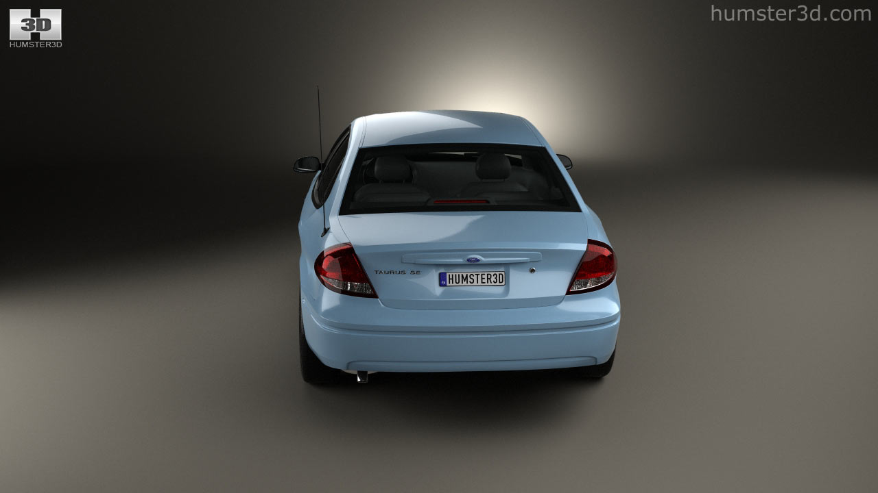 360 view of Ford Taurus 2007 3D model - 3DModels store
