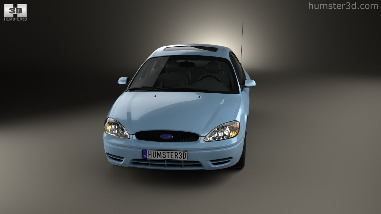 360 view of Ford Taurus 2007 3D model - 3DModels store