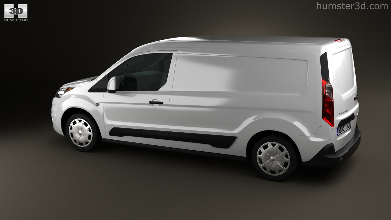 360 view of Ford Transit Connect 2016 3D model - 3DModels store