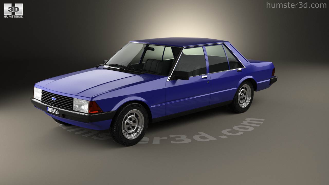 360 view of Ford Falcon 1979 3D model - 3DModels store
