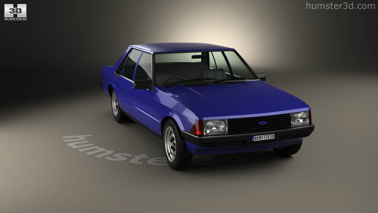360 view of Ford Falcon 1979 3D model - 3DModels store