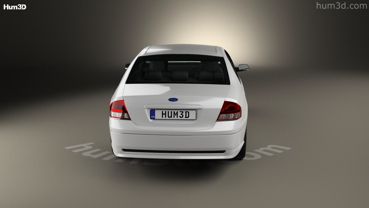 360 view of Ford Falcon Fairmont 2008 3D model - 3DModels store