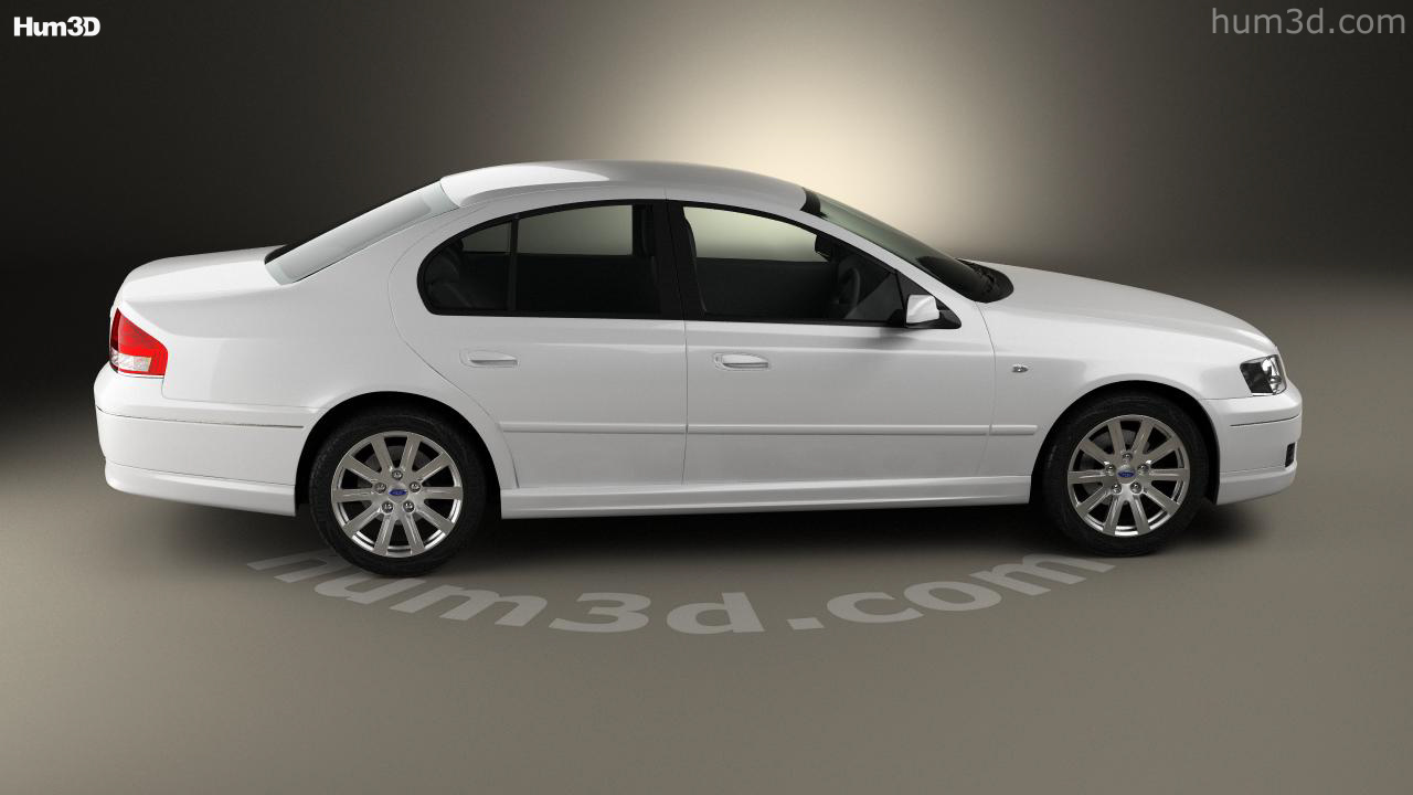 360 view of Ford Falcon Fairmont 2008 3D model - 3DModels store