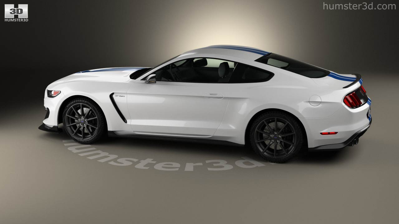 360 view of Ford Mustang Shelby GT350 2019 3D model - 3DModels store