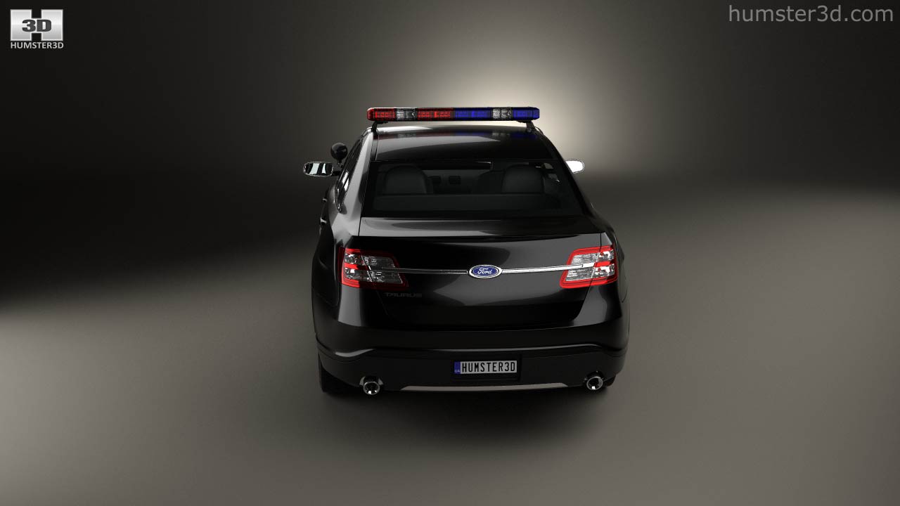 360 view of Ford Taurus Police Interceptor sedan 2016 3D model ...