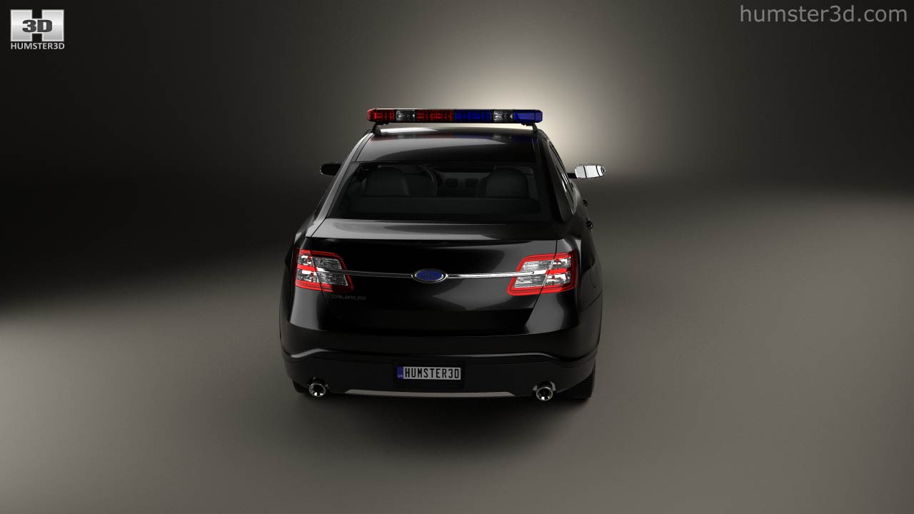 360 view of Ford Taurus Police Interceptor sedan 2016 3D model ...