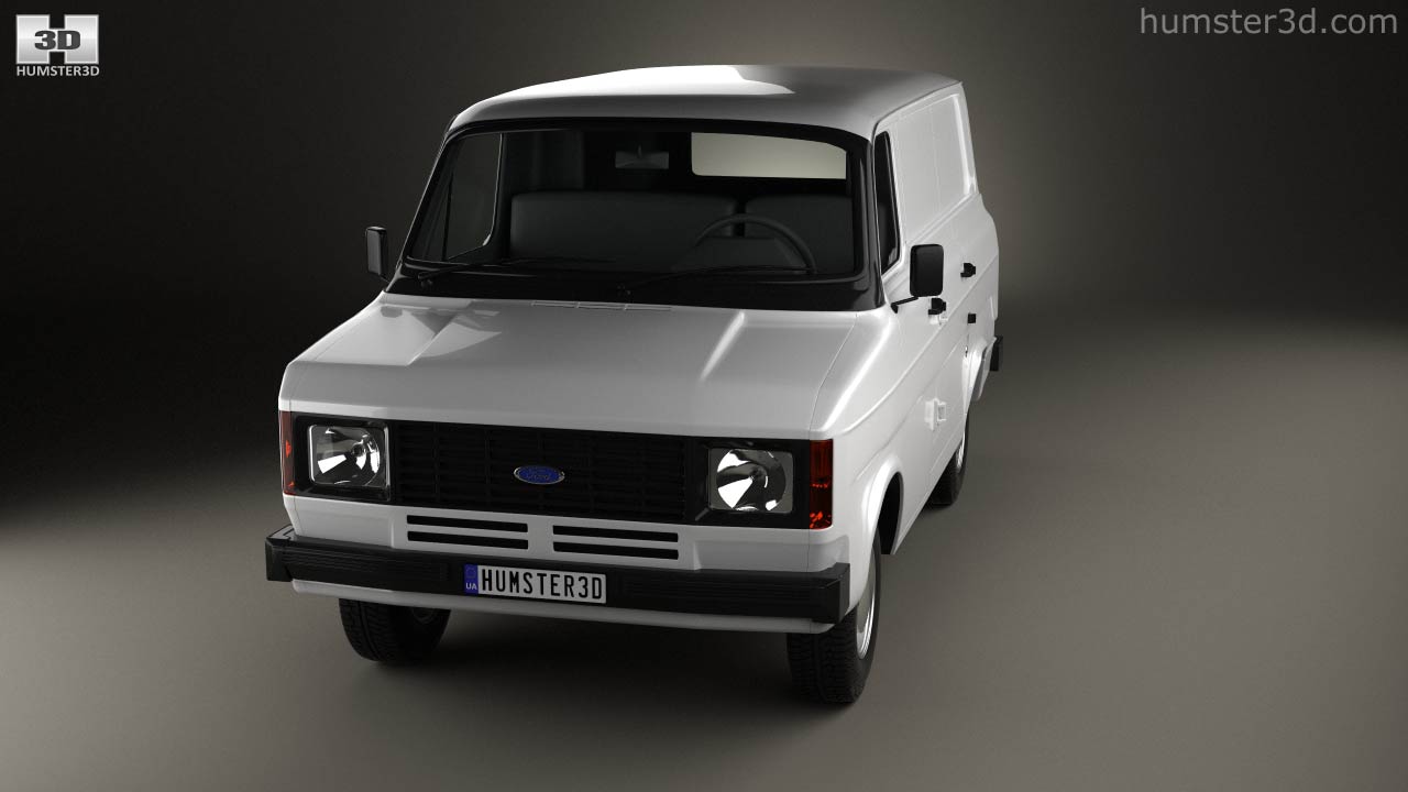 360 view of Ford Transit Panel Van 1978 3D model - 3DModels store