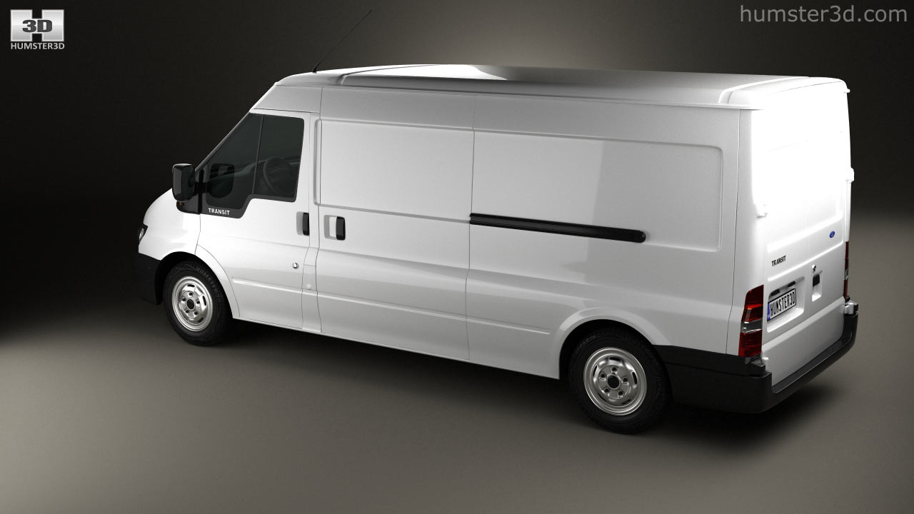 360 view of Ford Transit Panel Van 2006 3D model - 3DModels store