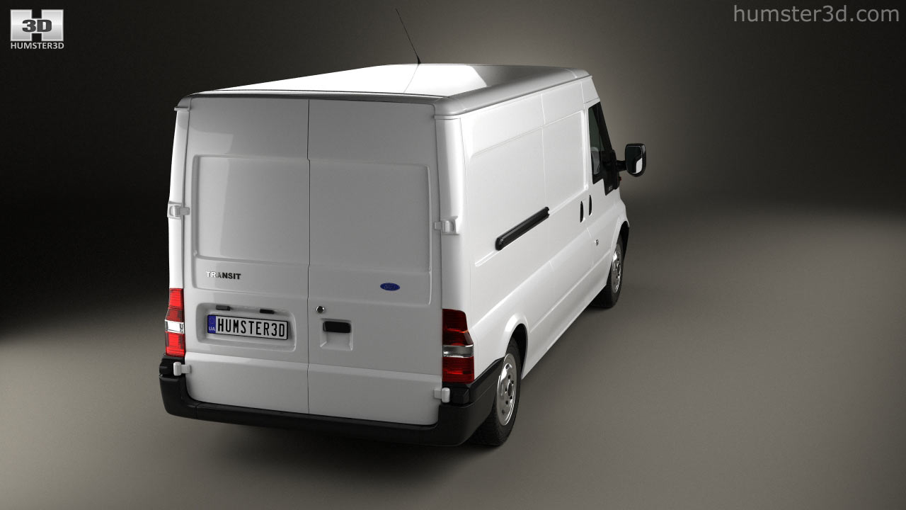 360 view of Ford Transit Panel Van 2006 3D model - 3DModels store