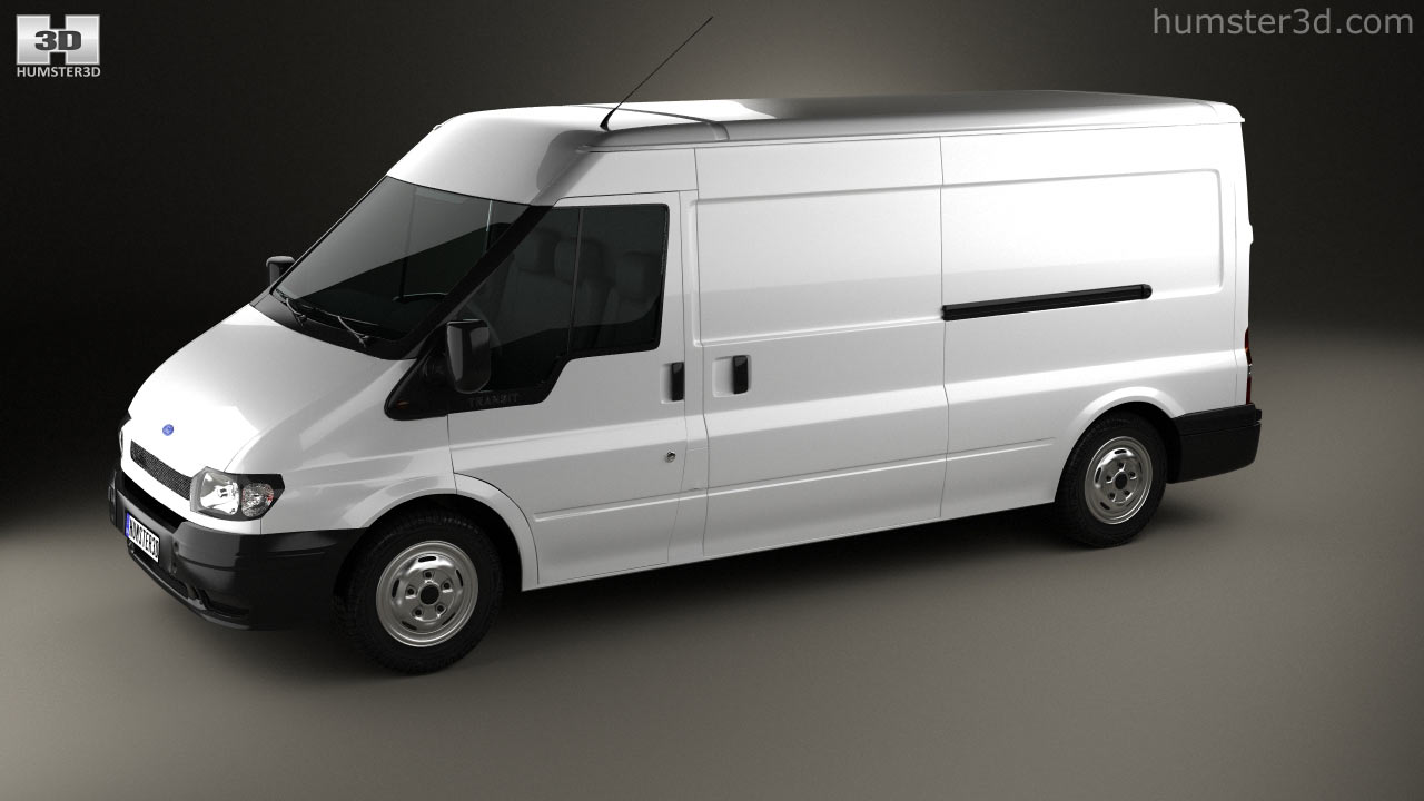 360 view of Ford Transit Panel Van 2006 3D model - 3DModels store