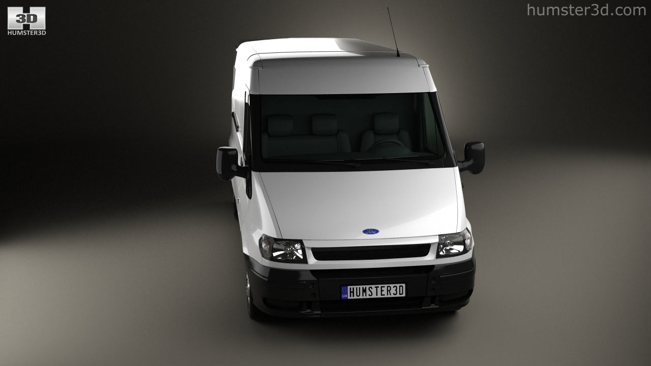 360 view of Ford Transit Panel Van 2006 3D model - 3DModels store
