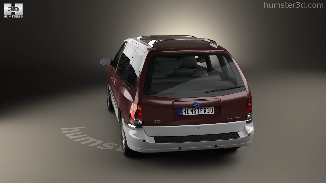 360 view of Ford Windstar 2000 3D model - 3DModels store