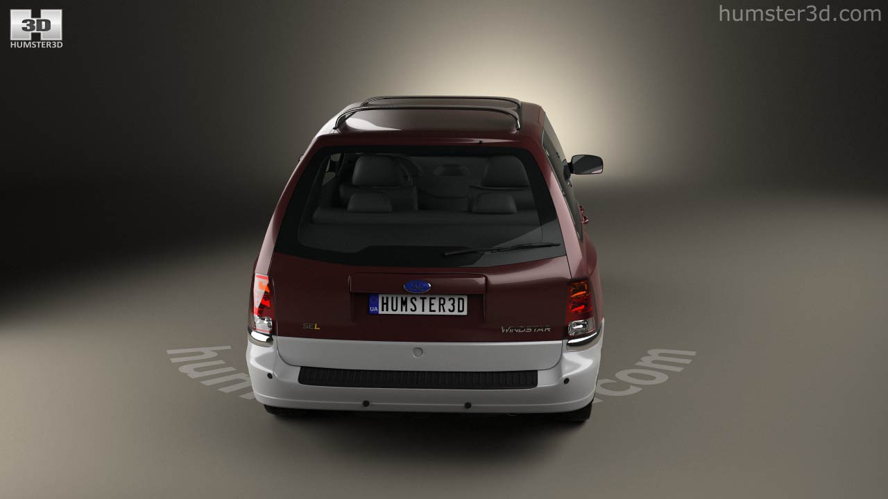 360 view of Ford Windstar 2000 3D model - 3DModels store