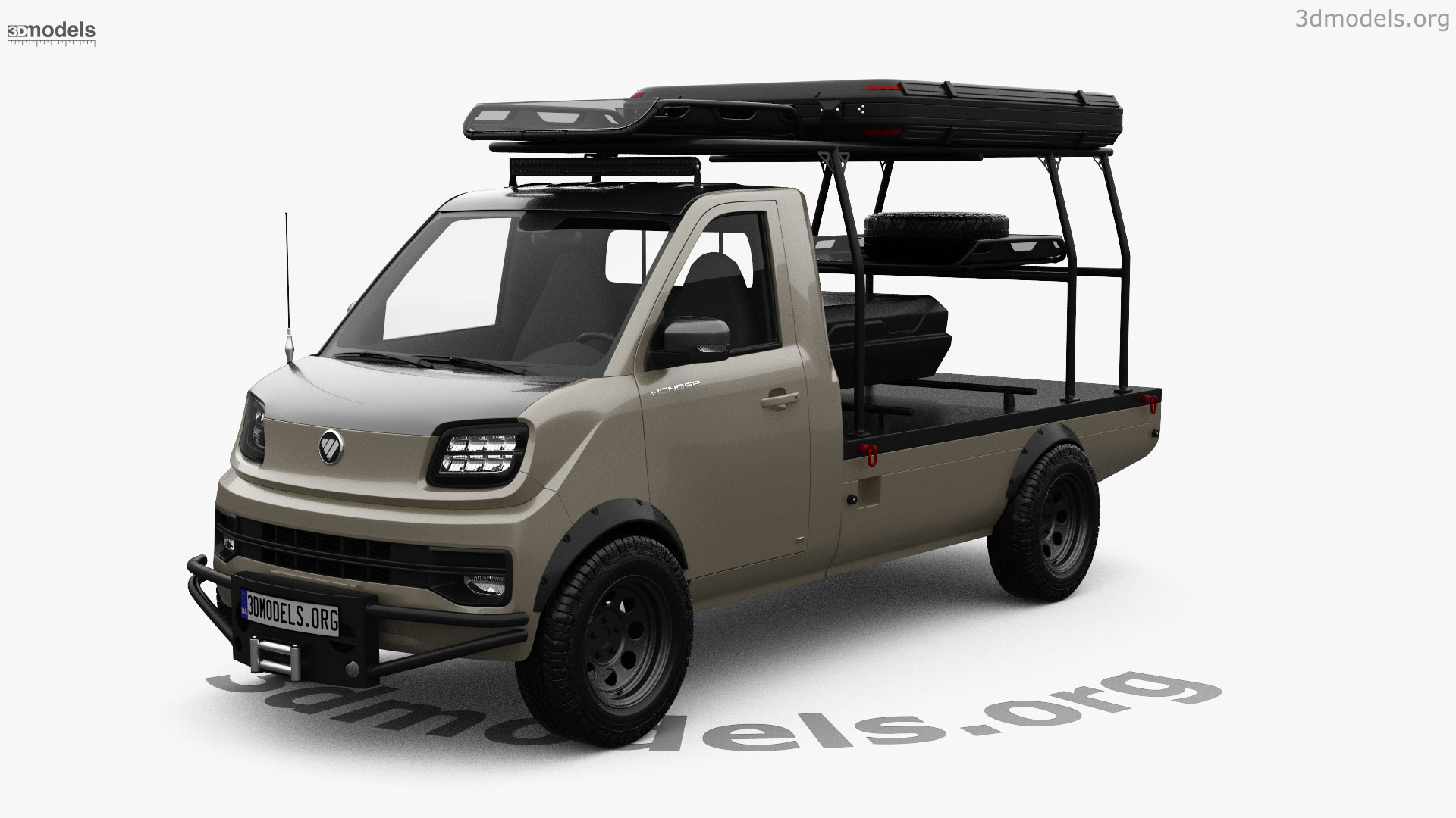 360 view of Foton Wonder 2025 3D model - 3DModels store
