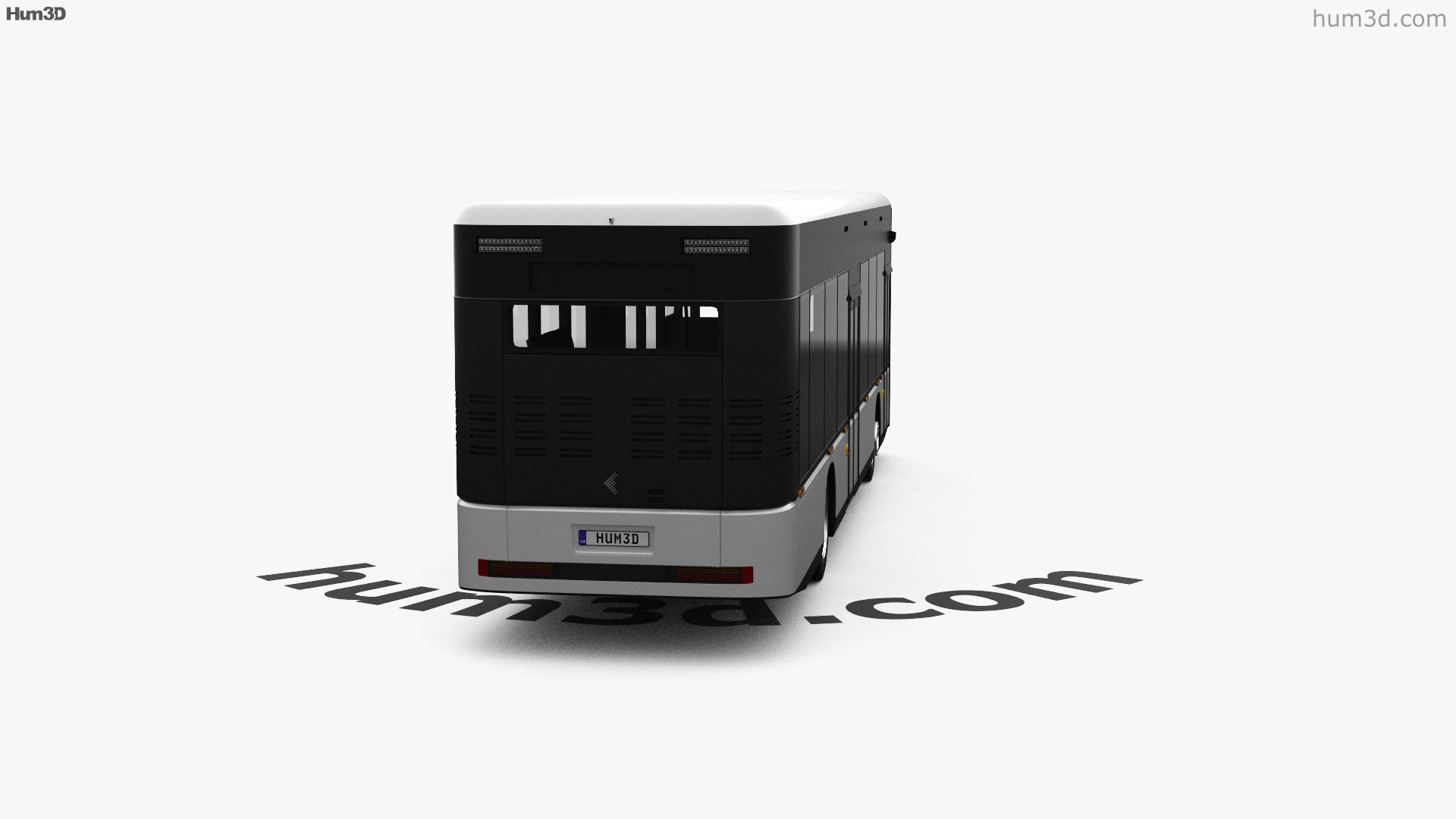 360 view of Foxconn Model T bus 2024 3D model - 3DModels store