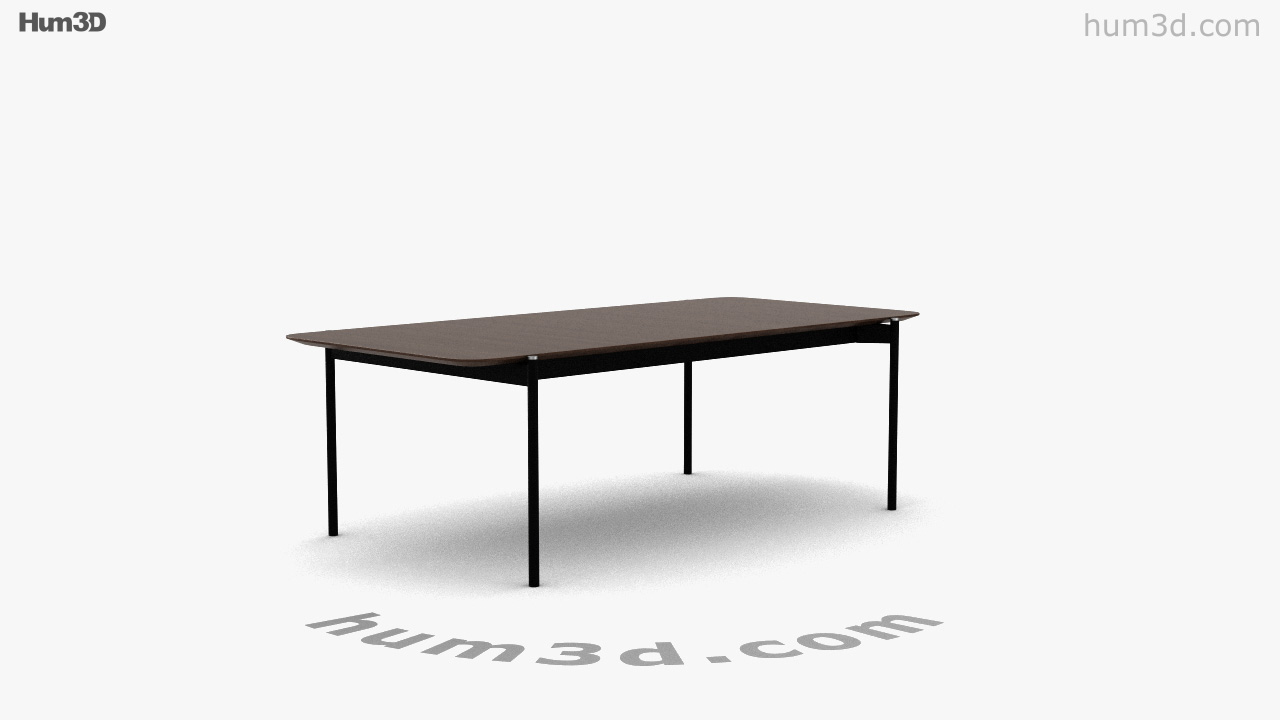 360 view of BoConcept Augusta Table 3D model - 3DModels store