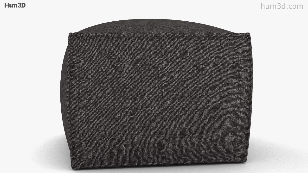 360 view of Calligaris Soap Ottoman 3D model - 3DModels store