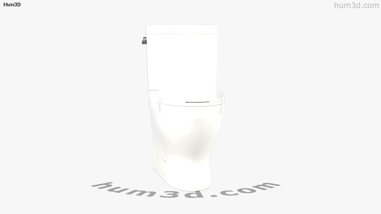 360 view of Fine Fixtures Modern Two Piece toilet 3D model - 3DModels store