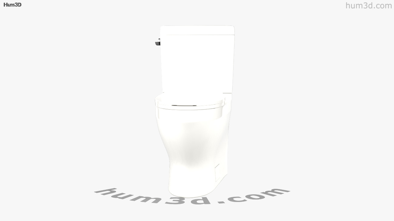 360 view of Fine Fixtures Modern Two Piece toilet 3D model - 3DModels store