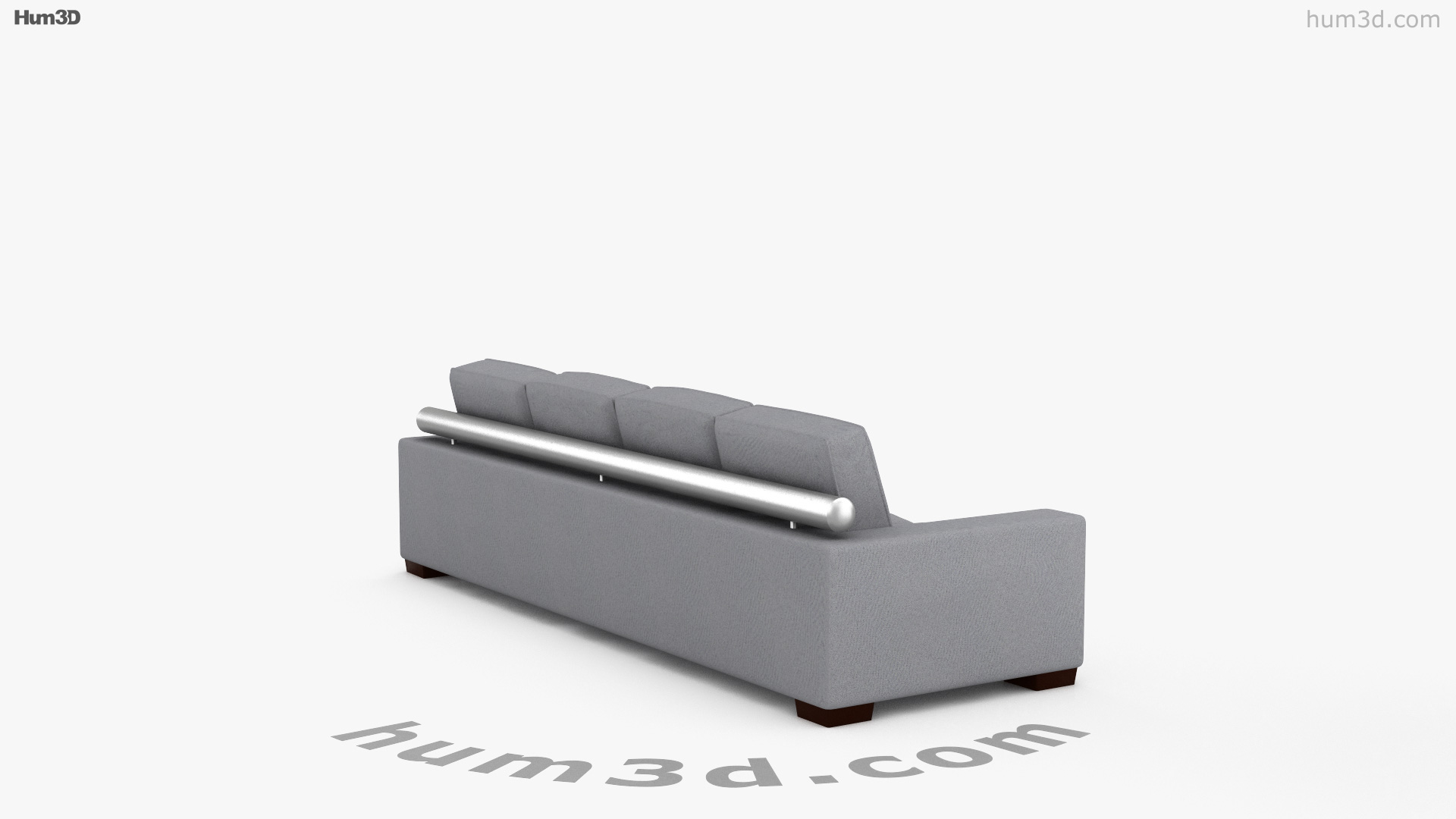 360 view of Flexform Status Sofa 3D model - 3DModels store