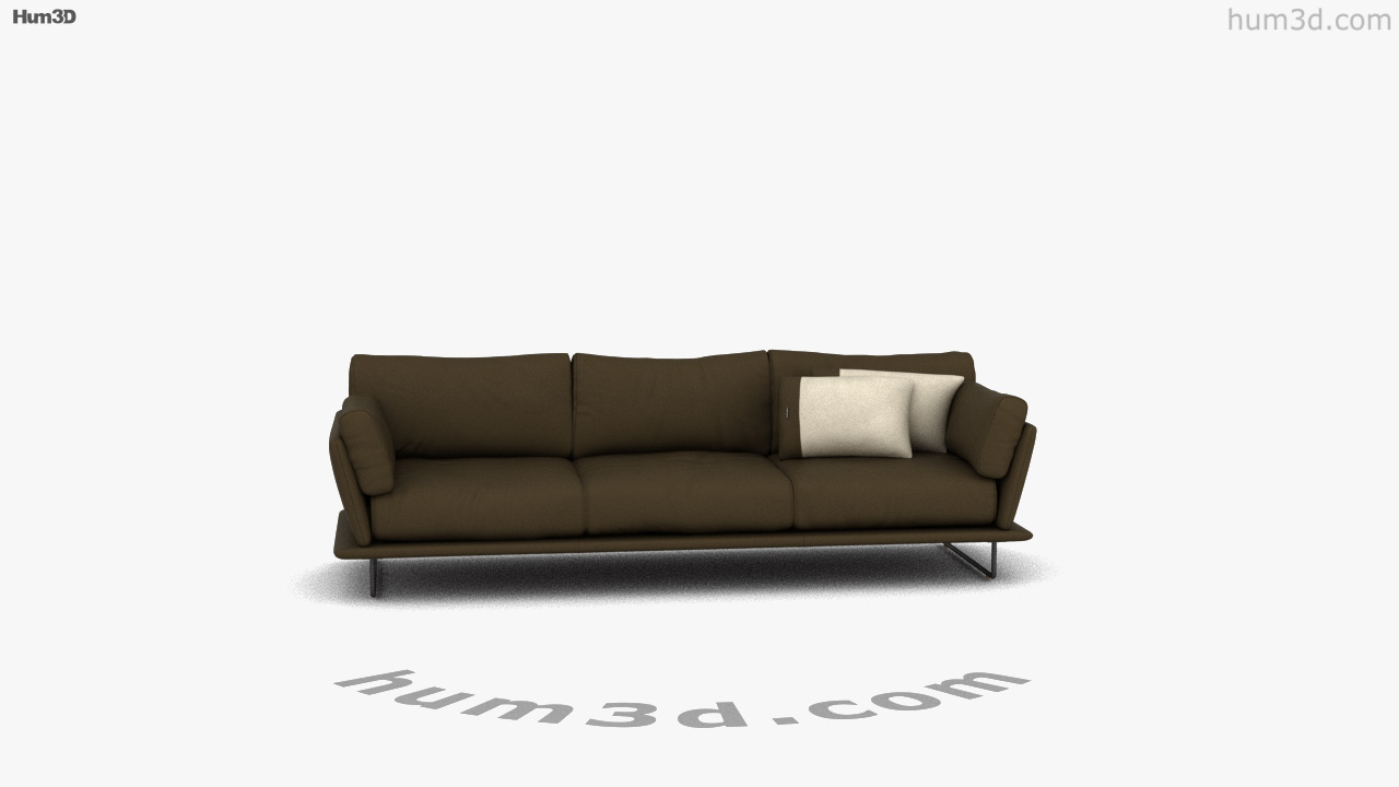 360 view of Gamma Vessel Sofa 3D model - 3DModels store