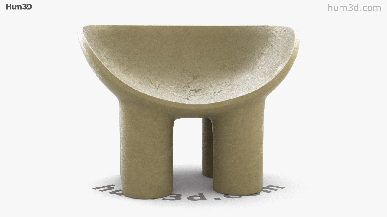 360 view of Roly Poly Chair 3D model - 3DModels store