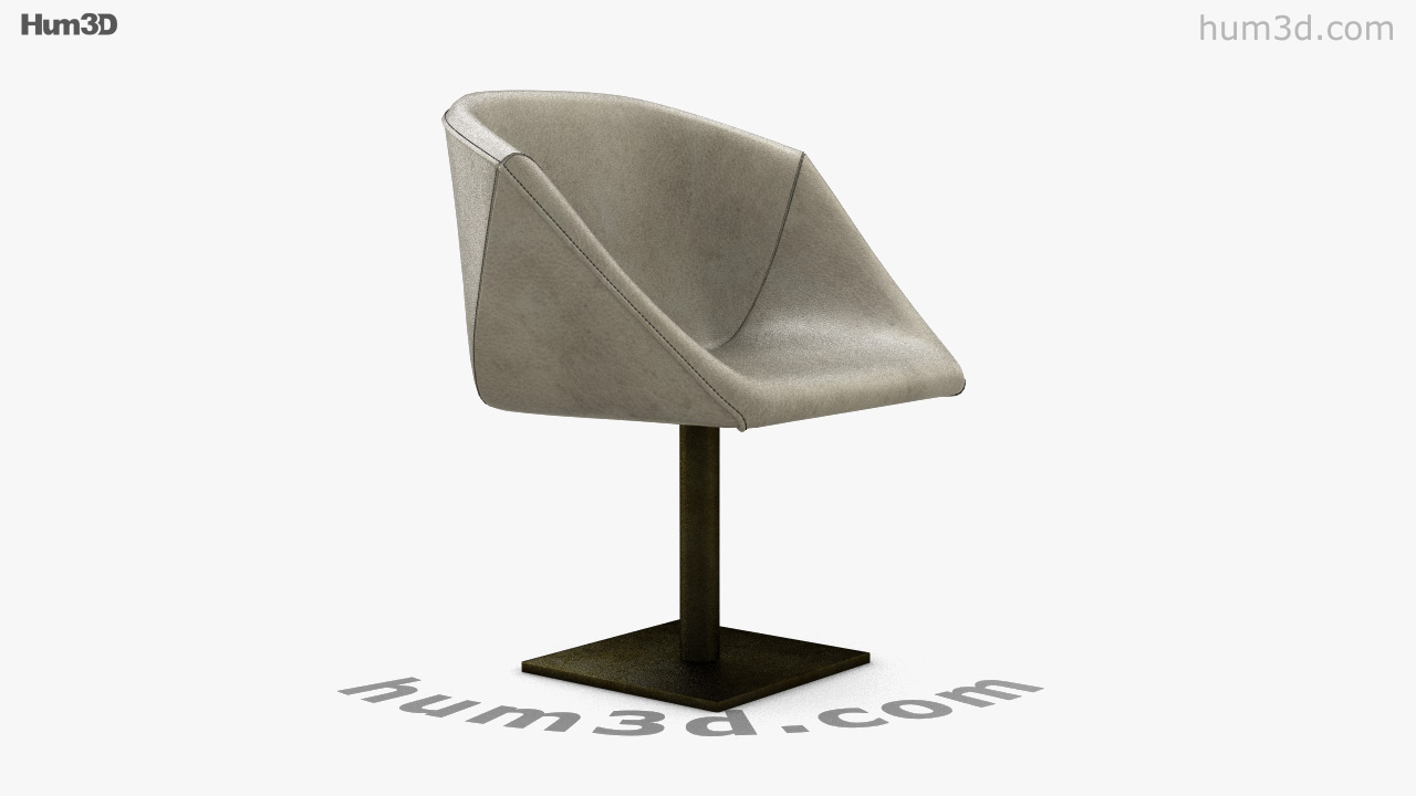 360 view of Henge Hexagon Henge Swivel chair 3D model - 3DModels store