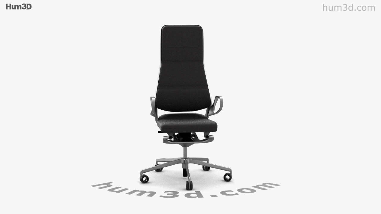 Koenig Neurath Auray 안락의자 360도 3D 모델 - 3DModels
