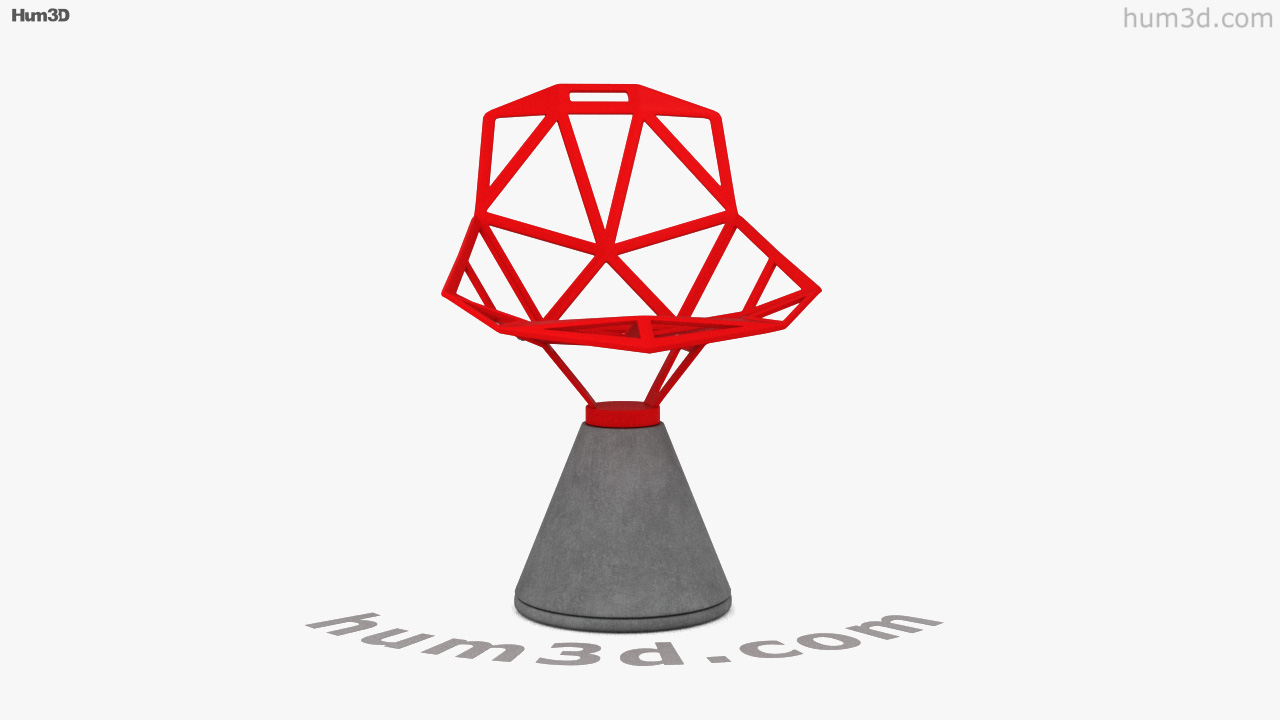 360 view of Magis Chair One Chair 3D model - 3DModels store