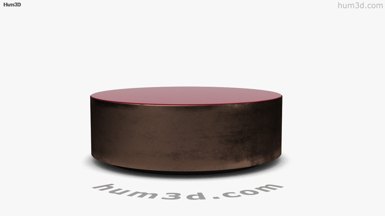 360 view of Meridiani Belt Table 3D model - 3DModels store