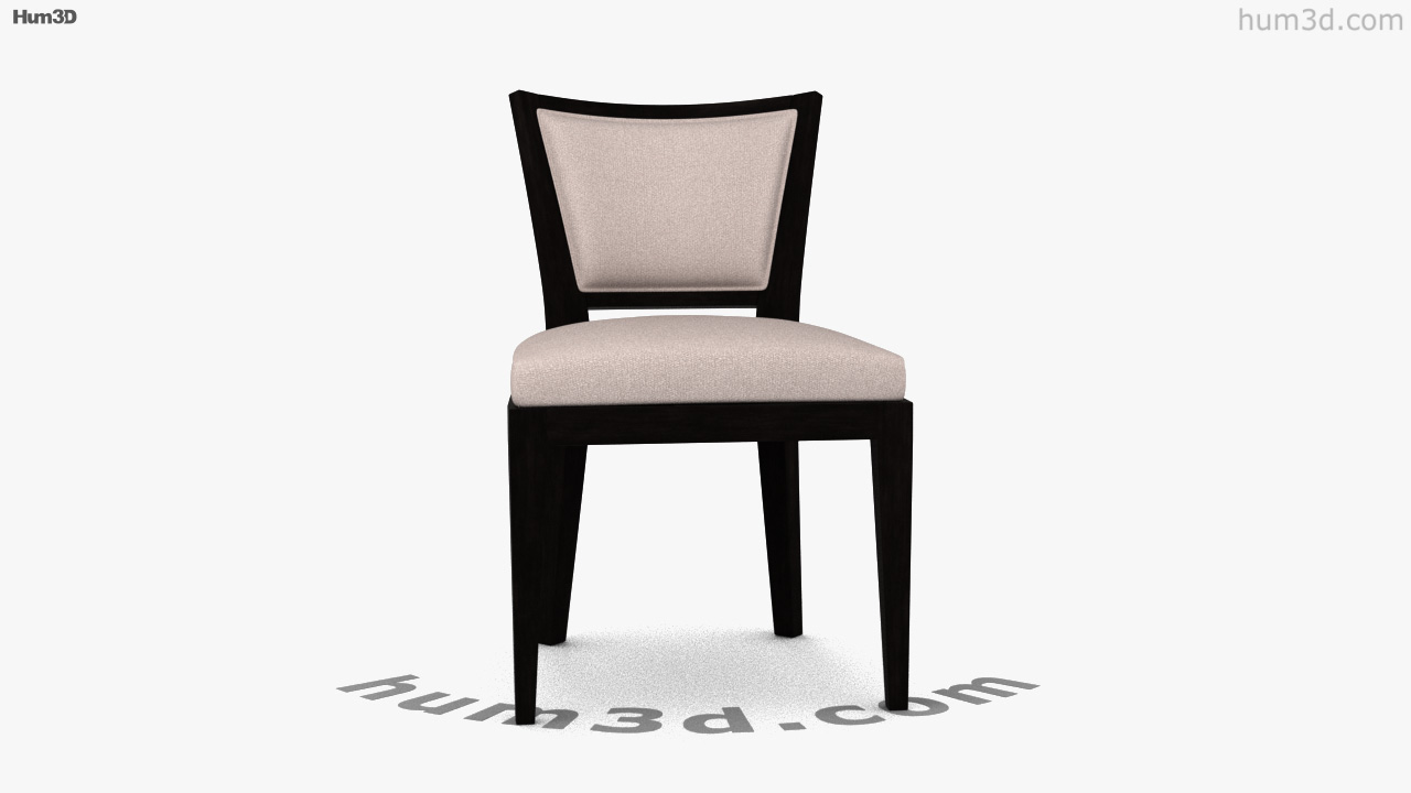 360 view of Promemoria Caffe Large Chair 3D model - 3DModels store